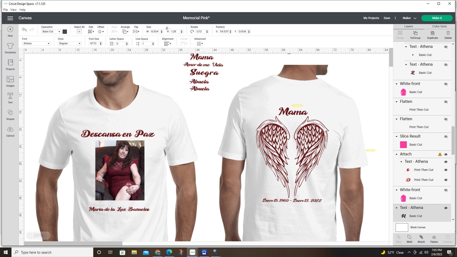 Memorial Shirts Celebration of Life Shirts in Loving Memory - Etsy