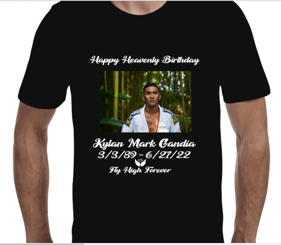 Happy Heavenly Birthday Shirts, Birthday Remembrance Shirts, in Loving ...