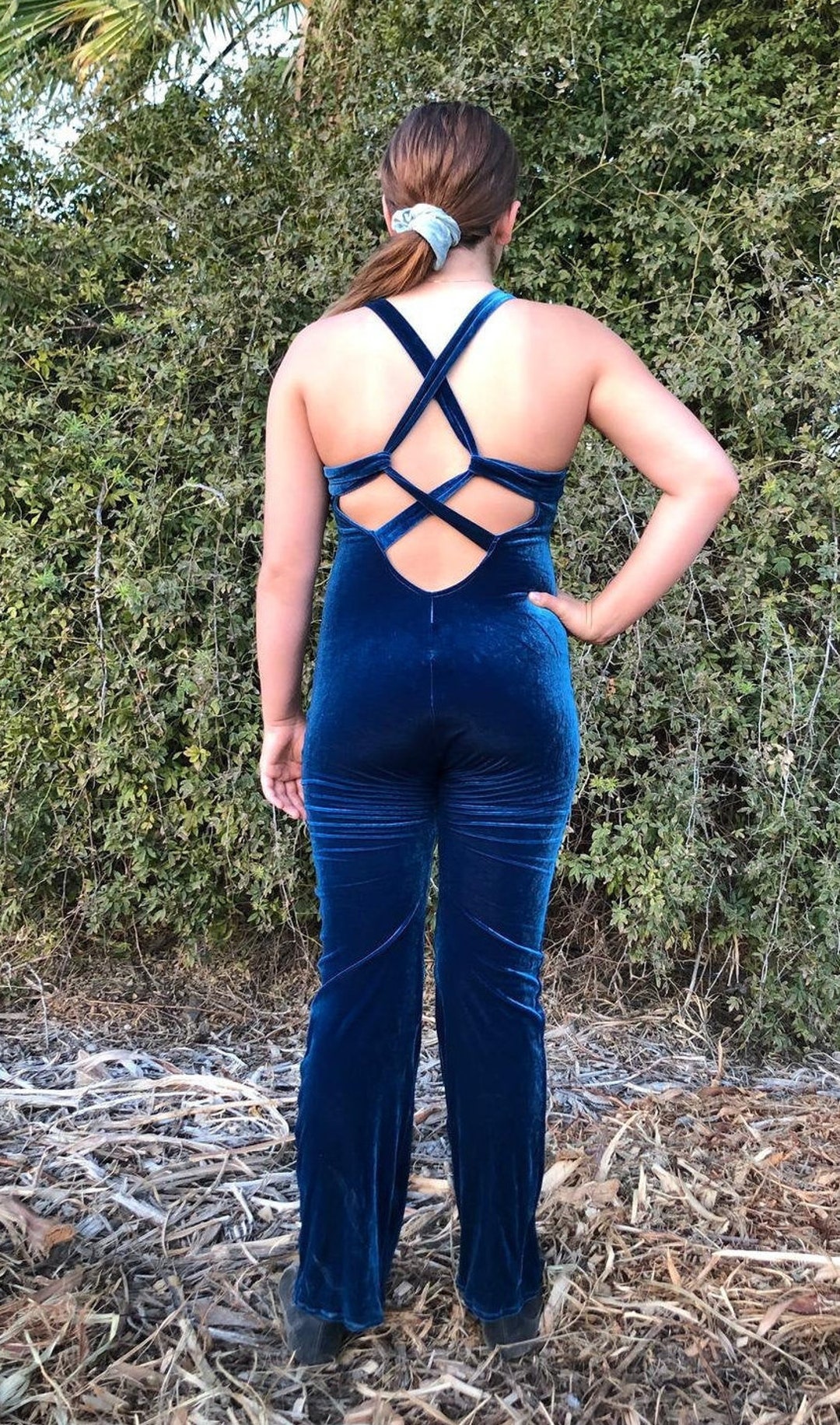 Velvet Unitard - Etsy