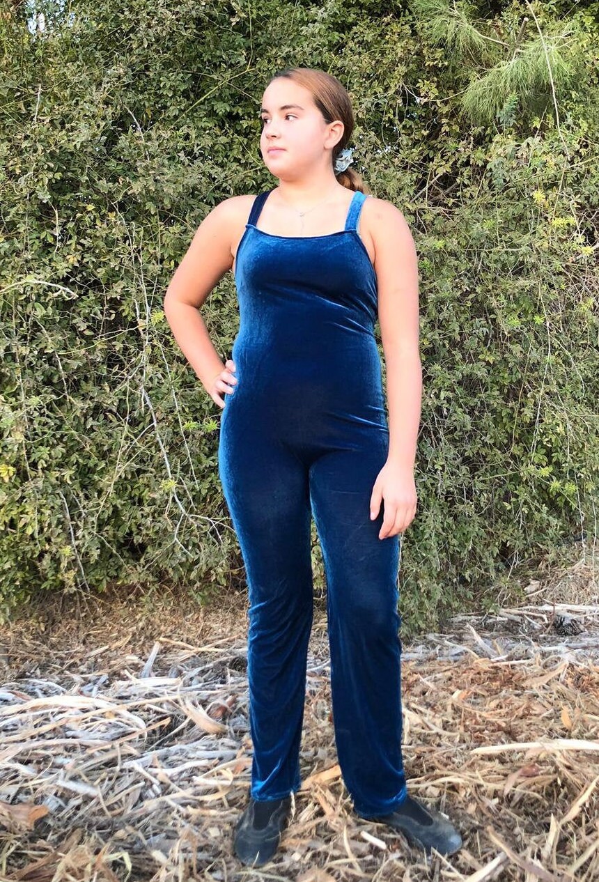 Velvet Unitard - Etsy