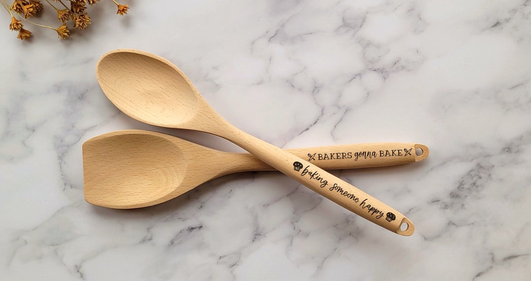 Baker Gifts, Funny Spoons, Personalized Spoon, Wooden Spoons, Baking ...