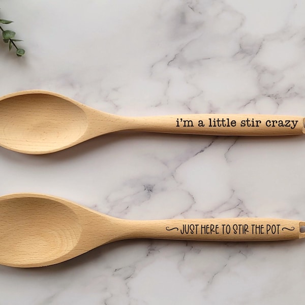 Funny Wooden Spoon - Etsy