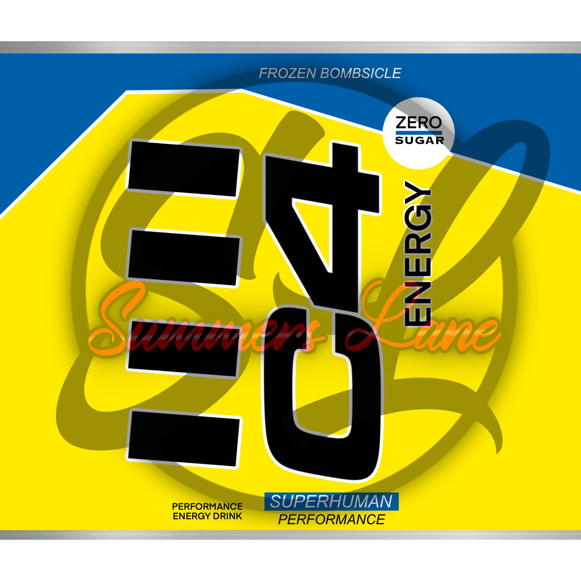 C4 Energy Drink Design Sublimation Transfer 20oz Skinny | Etsy