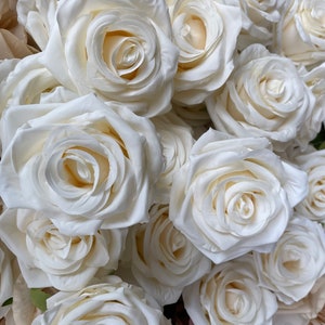 Fake pink roses bulk store