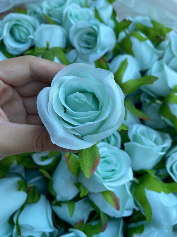 Sage Green Rose Buds Artificial Roses Flowers in Sage Green | Etsy