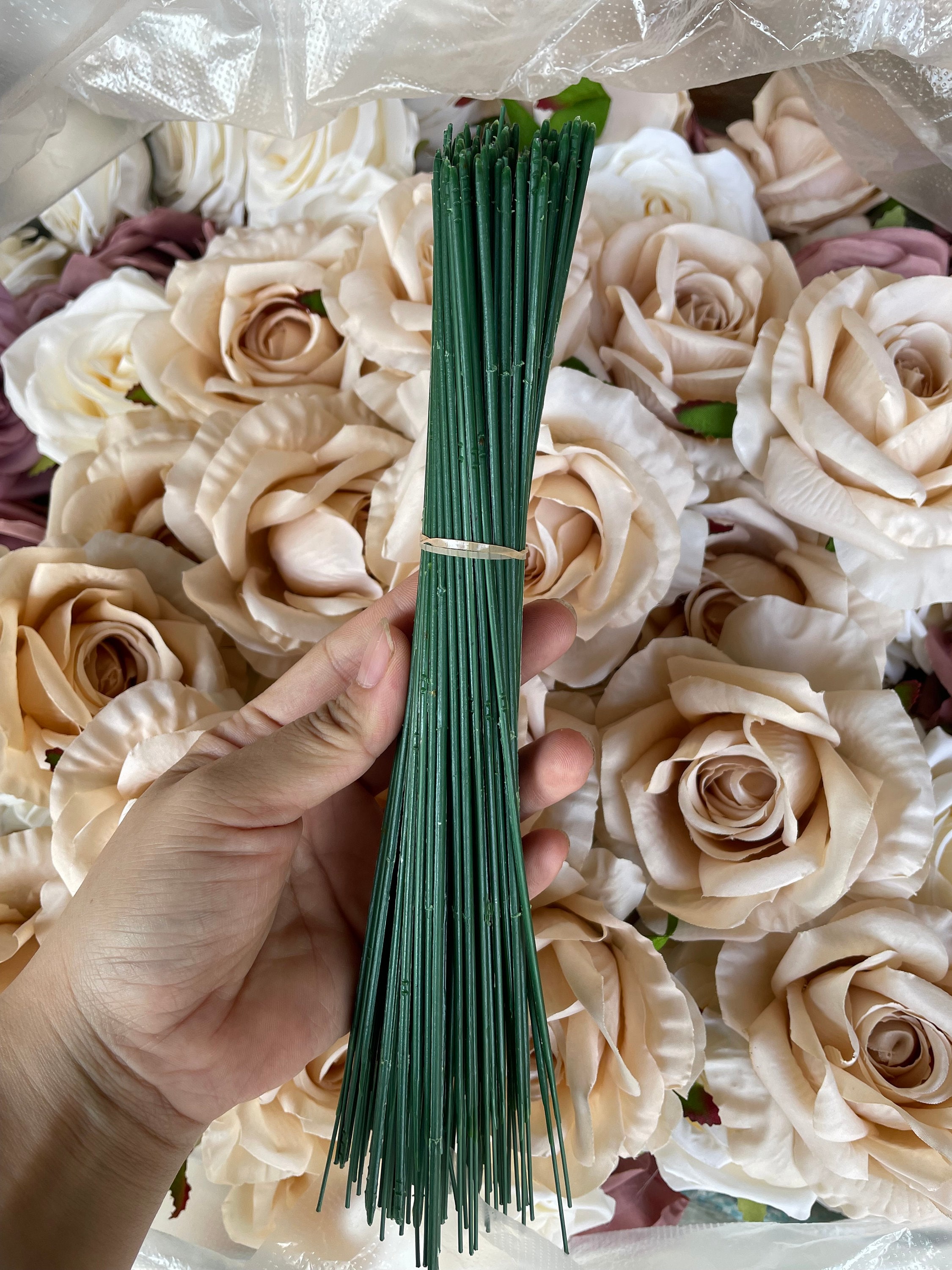 outlet wholesaler 90s Artificial Flowers Stems ,Suitable for Almost ...