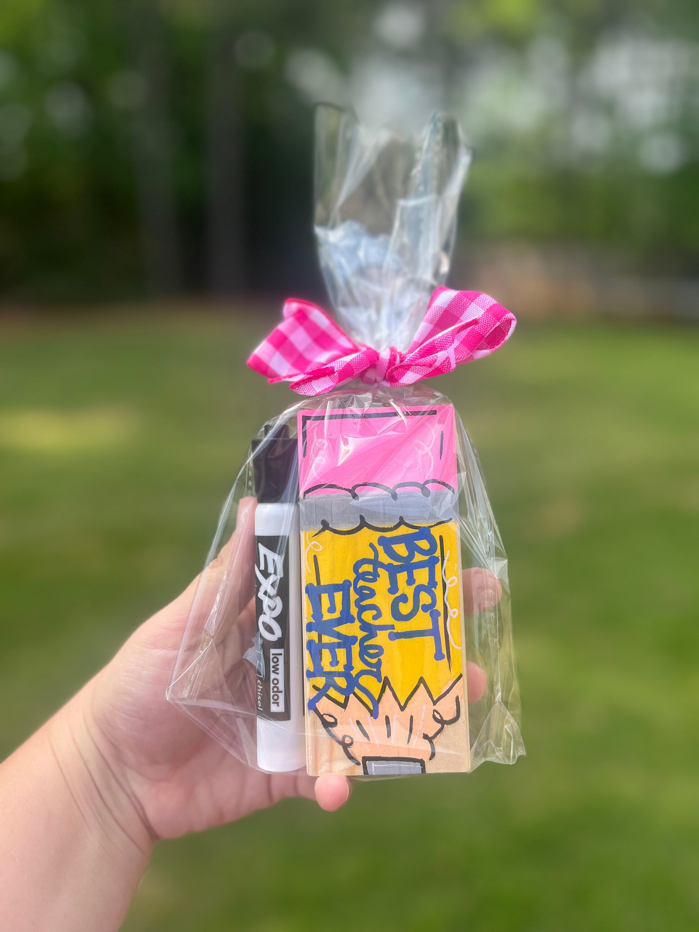 Custom Hand Painted Erasers Custom Teacher Gift Teacher - Etsy