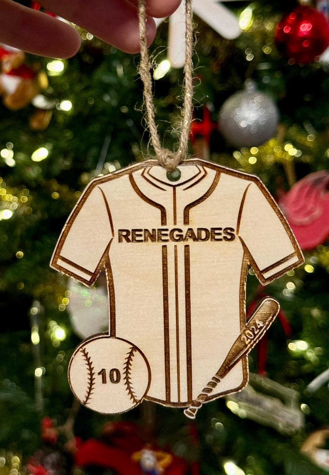 Custom Baseball Ornament, Personalized Baseball Team Ornament,custom ...