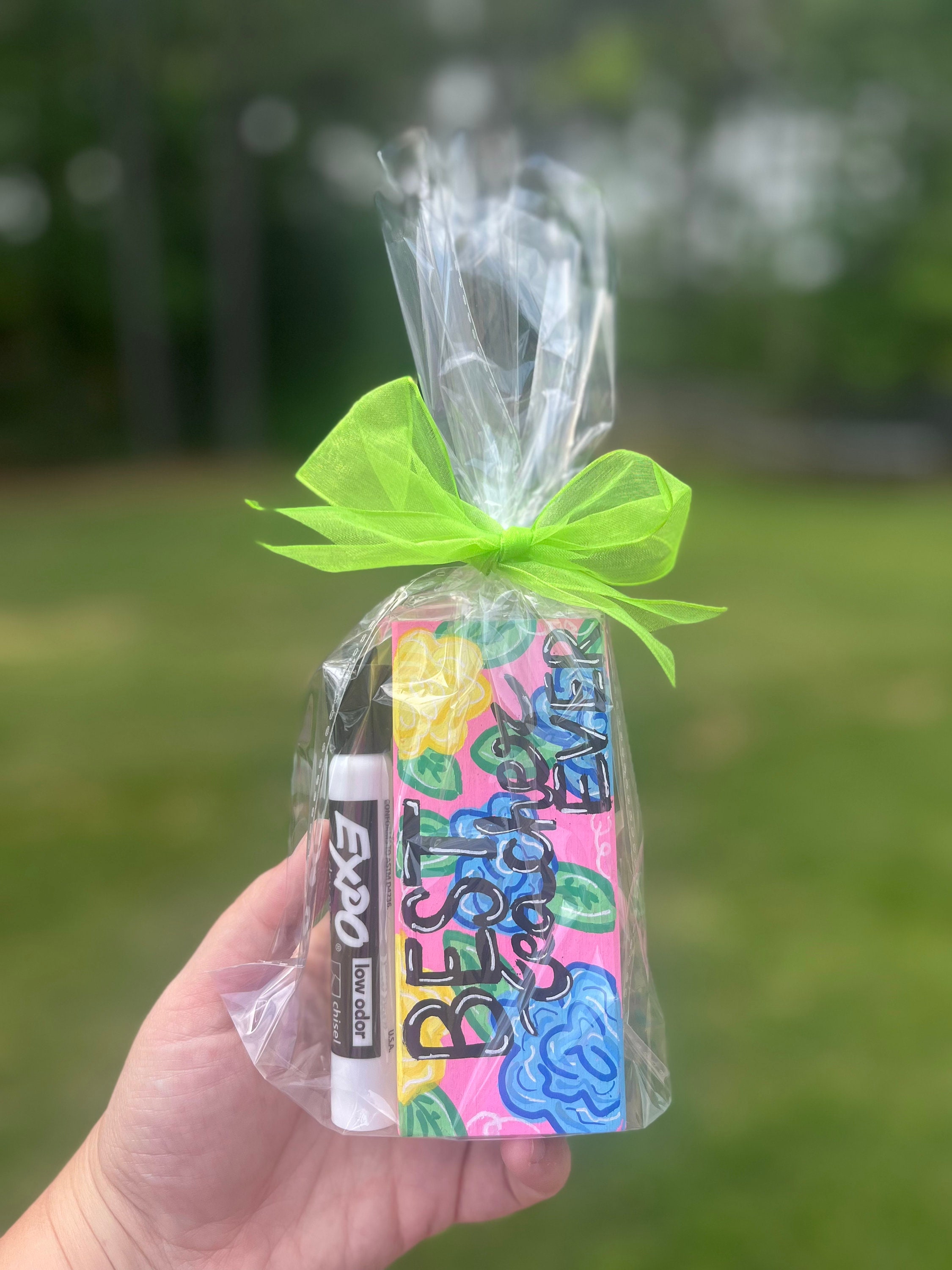 Custom Hand Painted Erasers Custom Teacher Gift Teacher - Etsy