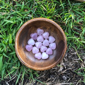 Tiny Pink Pocket Tokens Crystal Hearts || Original by Witchtok, Mini ...