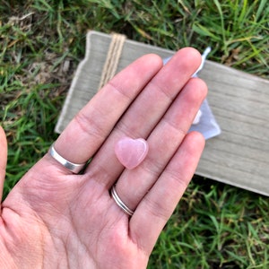 Tiny Pink Pocket Tokens Crystal Hearts || Original by Witchtok, Mini ...