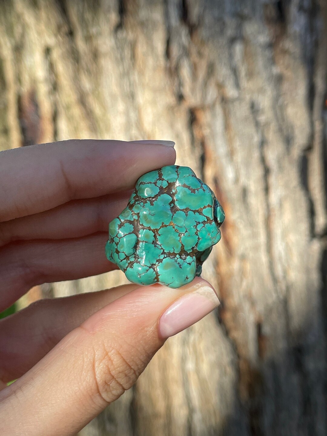 Hubei Turquoise Nugget, Tumble 16 Grams Natural Chinese Turquoise ...