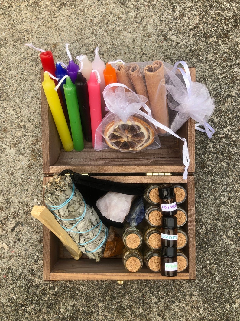 VALUE Basic Starter Witchcraft Kit for Beginners Herbs - Etsy Canada