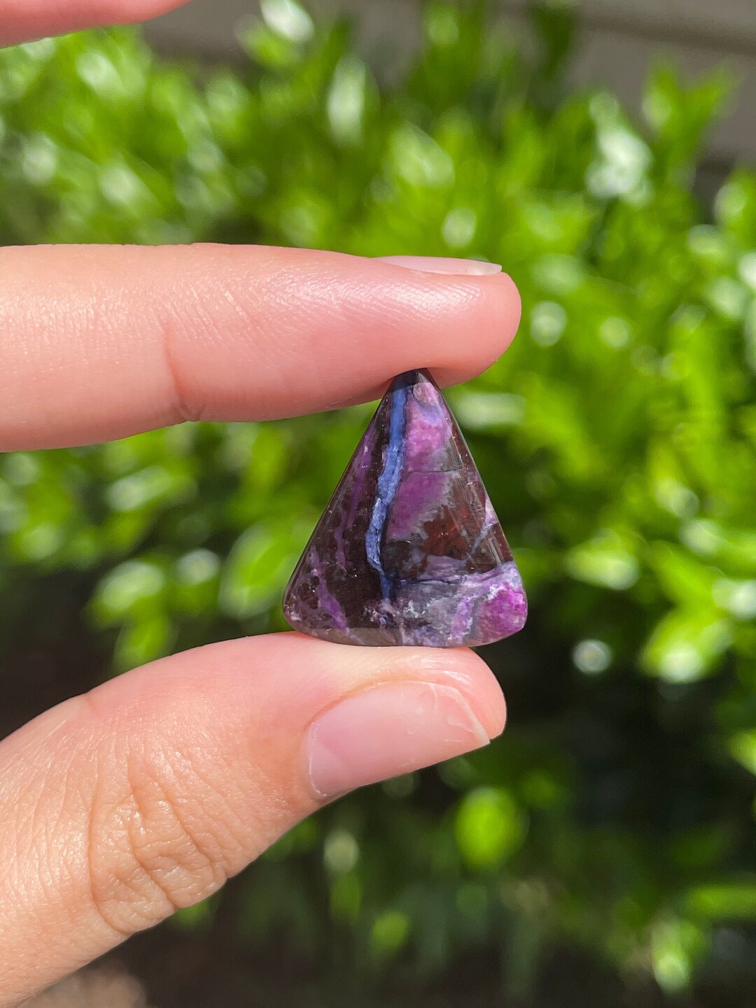 Sugilite Richterite Cabochon || Jewelry Supplies, Sugilite Pendants and ...