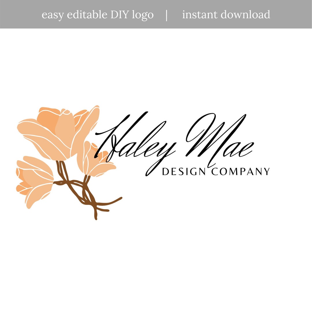 Logo TEMPLATE, Handmade Business Logo, Etsy Shop Logo, Etsy Logo ...