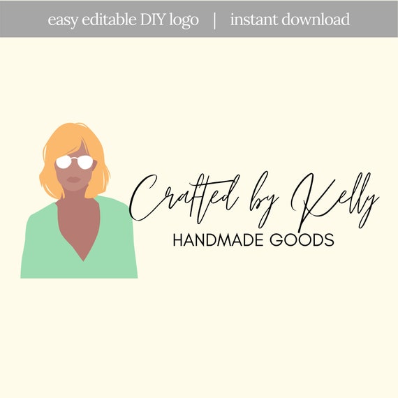 Logo TEMPLATE Handmade Business Logo Etsy Shop Logo Etsy - Etsy