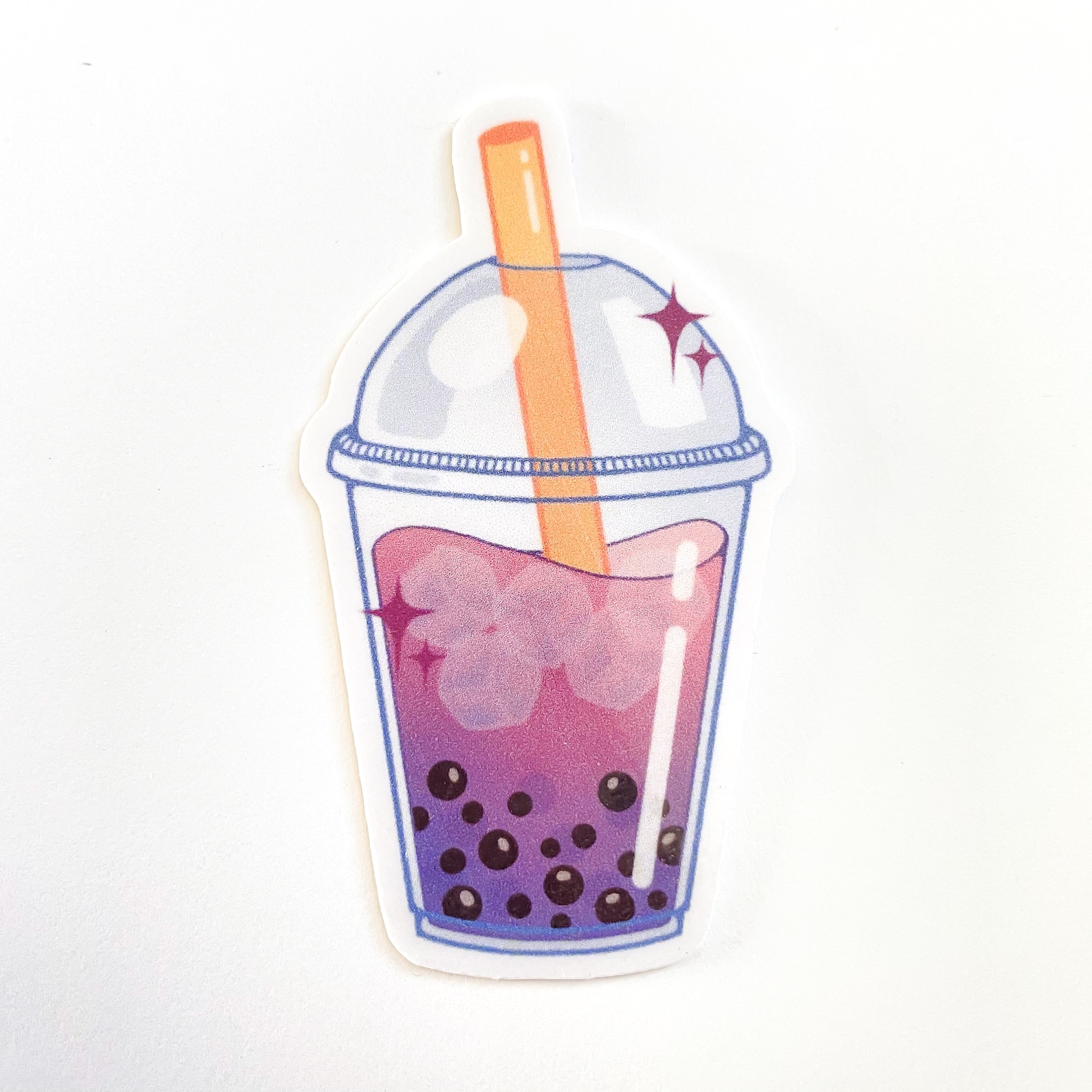 Cute Bubble Tea/boba Milk Tea - Matte and Gloss Die-cut Stickers - Etsy ...