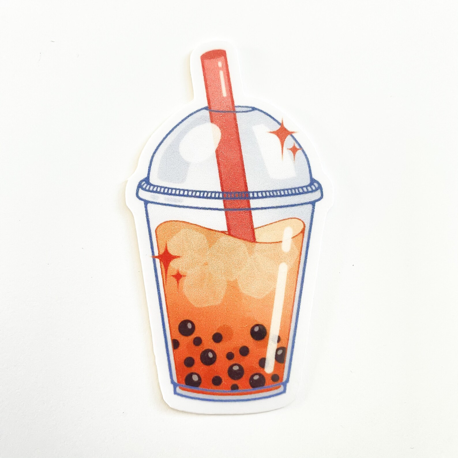 Cute Bubble Tea/boba Milk Tea Matte and Gloss Die-cut - Etsy Canada