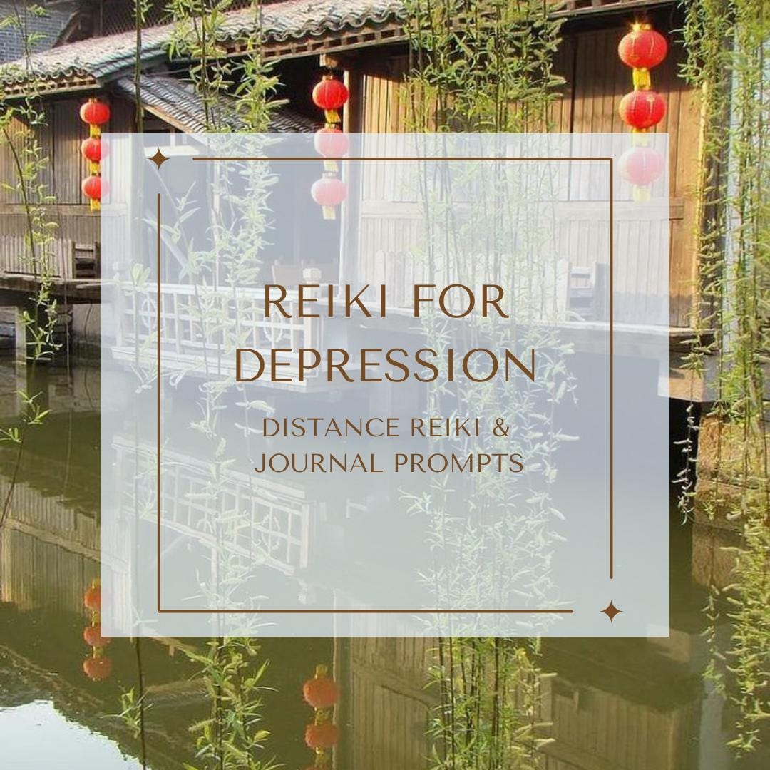Reiki for Depression | Journal Prompts Included | Healing to Promote ...