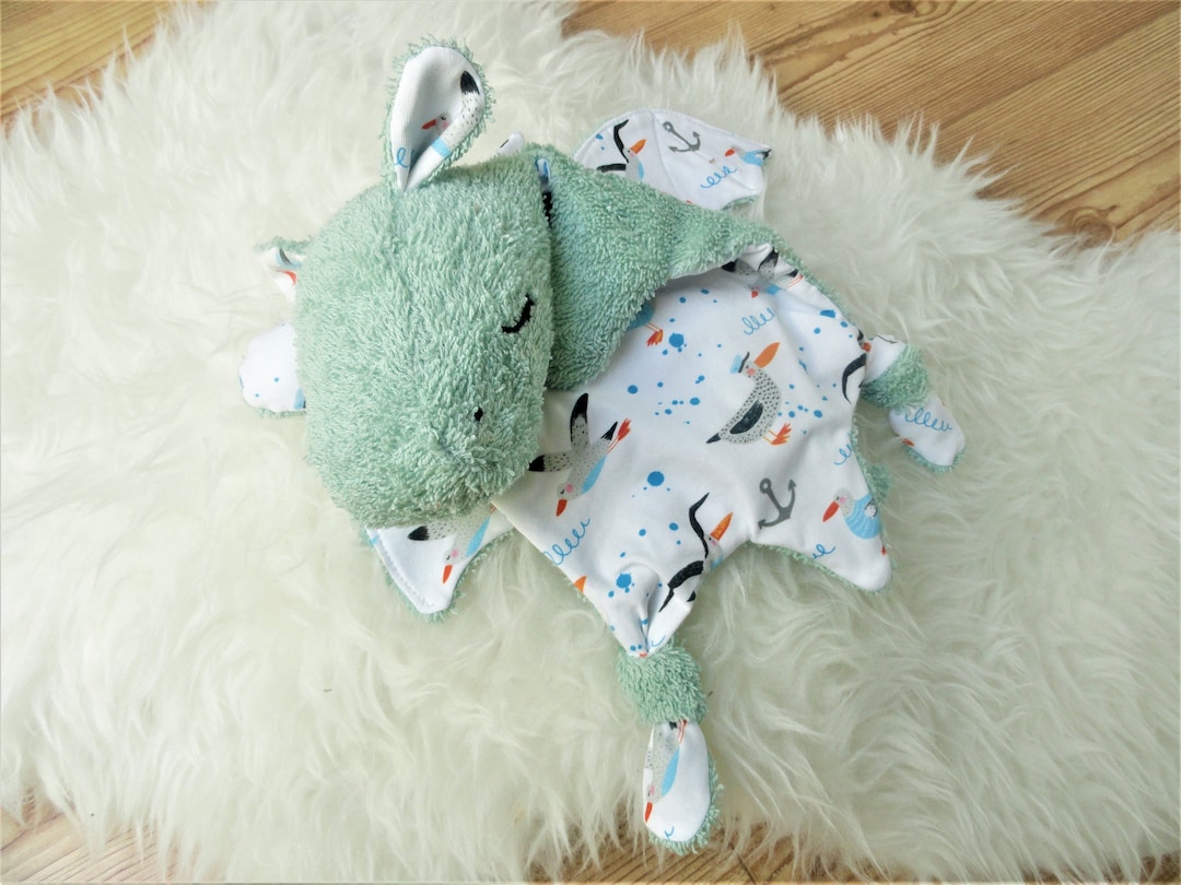 Snuffle Dragon Pacifier Dragon Felix Sniffer Blanket Cuddly Blanket ...