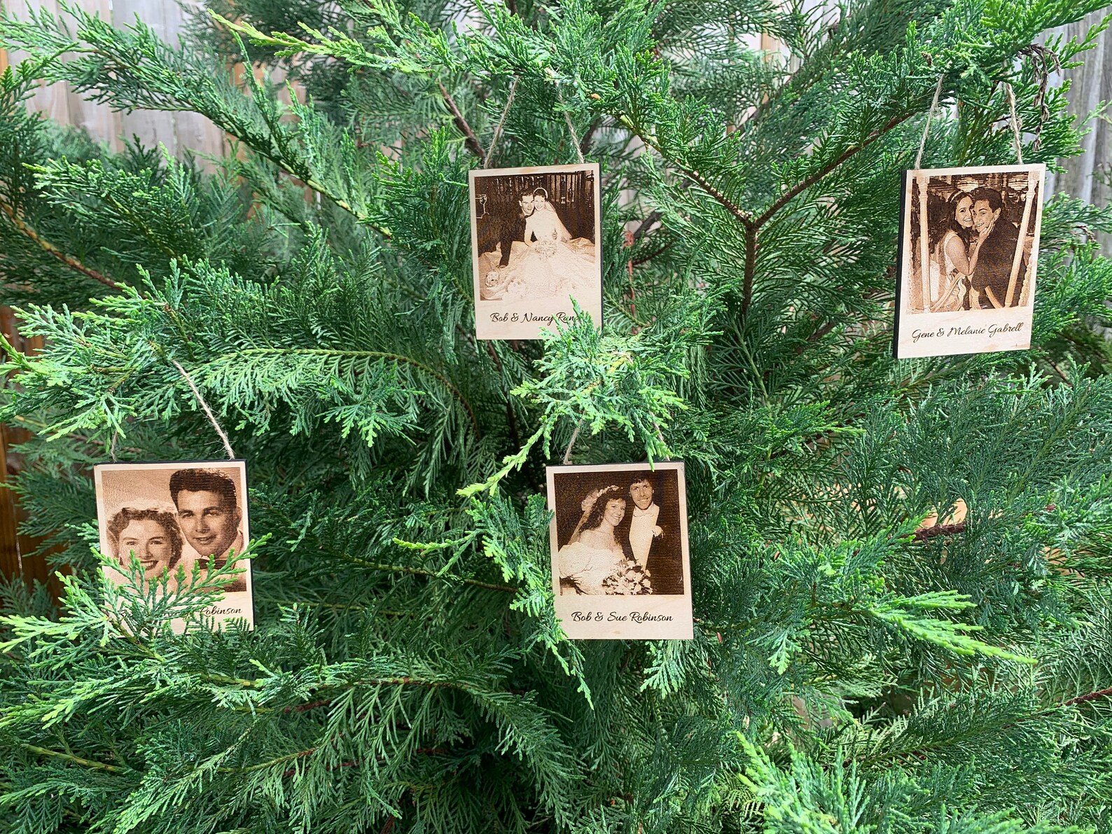 Polaroid Christmas Tree Ornament/family Tree Ornaments - Etsy