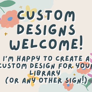 Little Free Library - Metal Signs - Custom Signs - Etsy