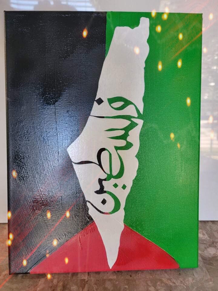 Handmade Palestine Flag/map Wall Art. - Etsy