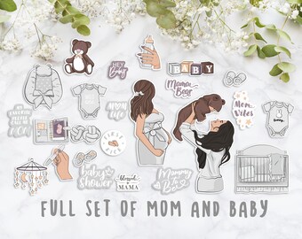 New Baby Stickers | Etsy
