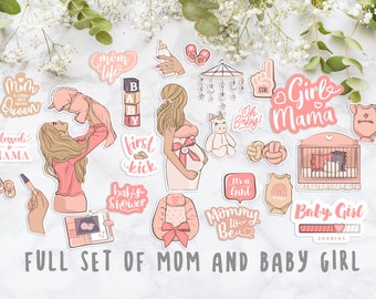 New Baby Stickers | Etsy