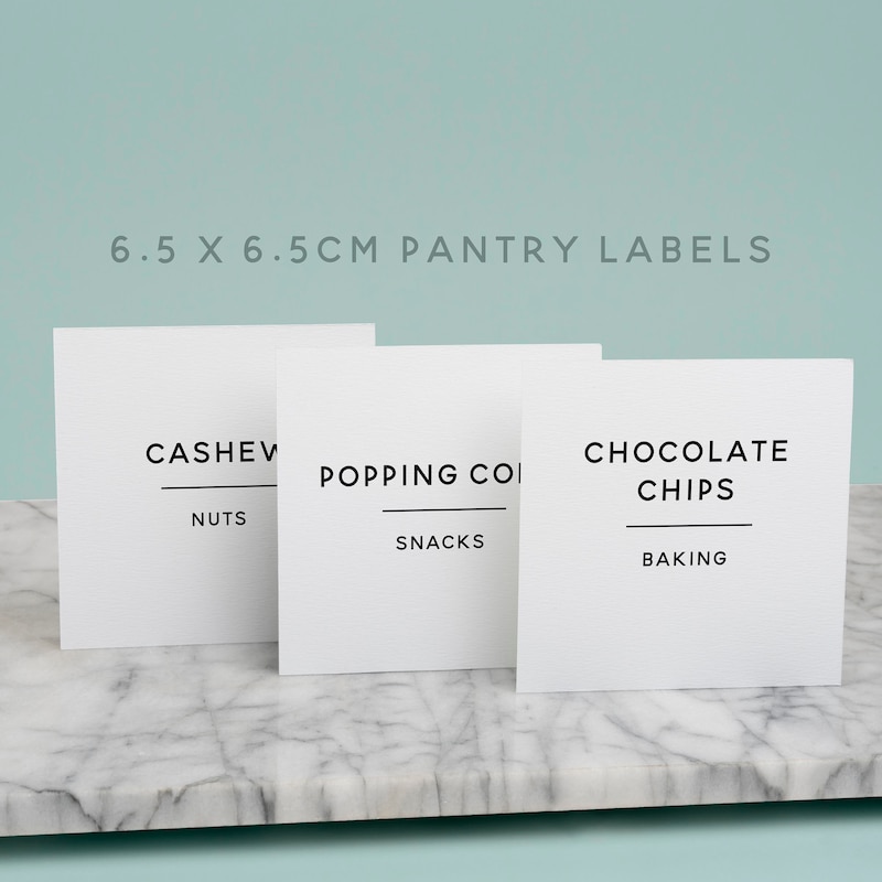 Pantry Labels - Etsy