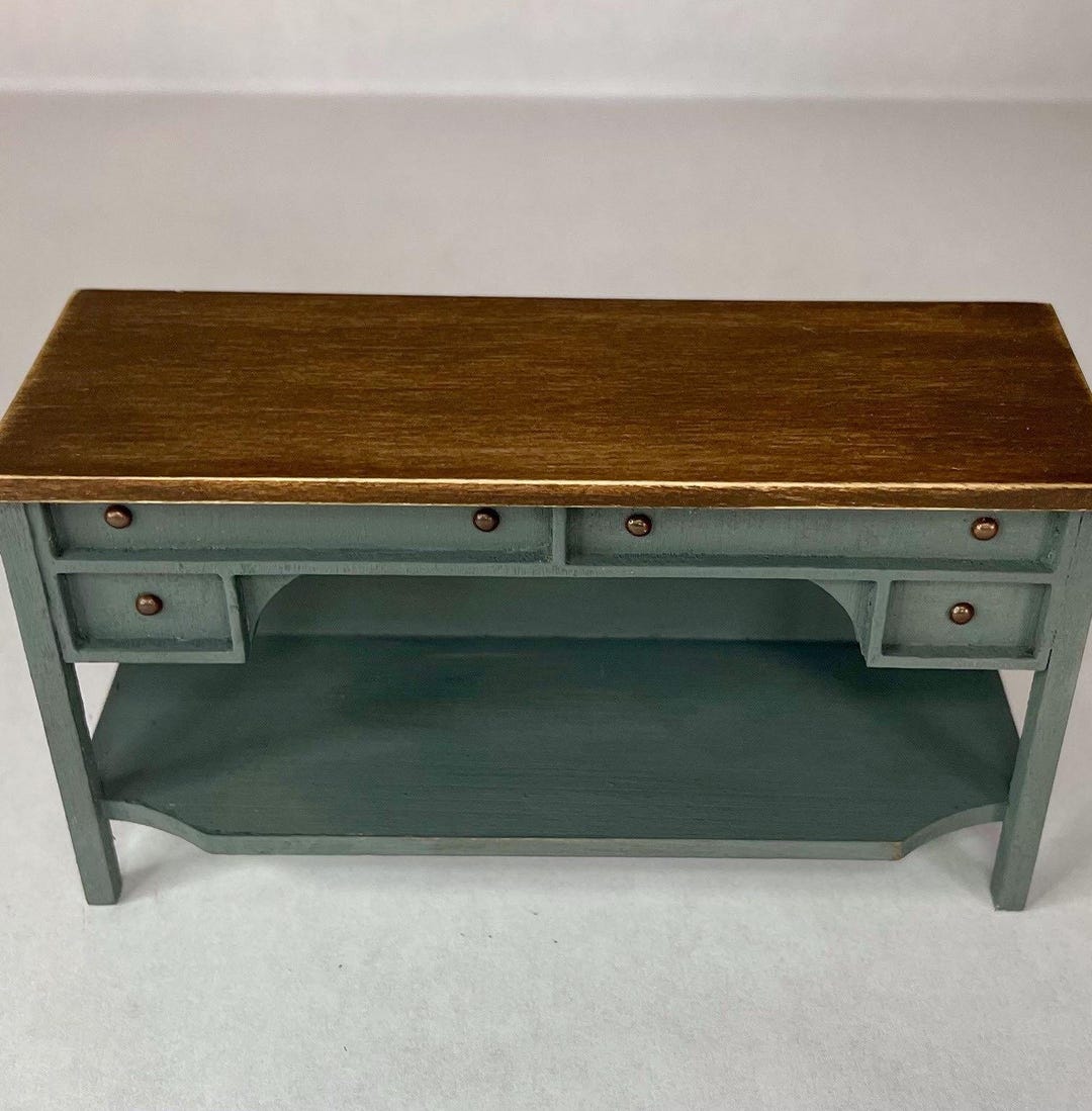 1:12 Scale Kat Vanity - Assembled and Painted - Etsy