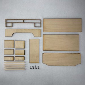 1:12 Scale Kat Unassembled/unfinished Kit - Etsy
