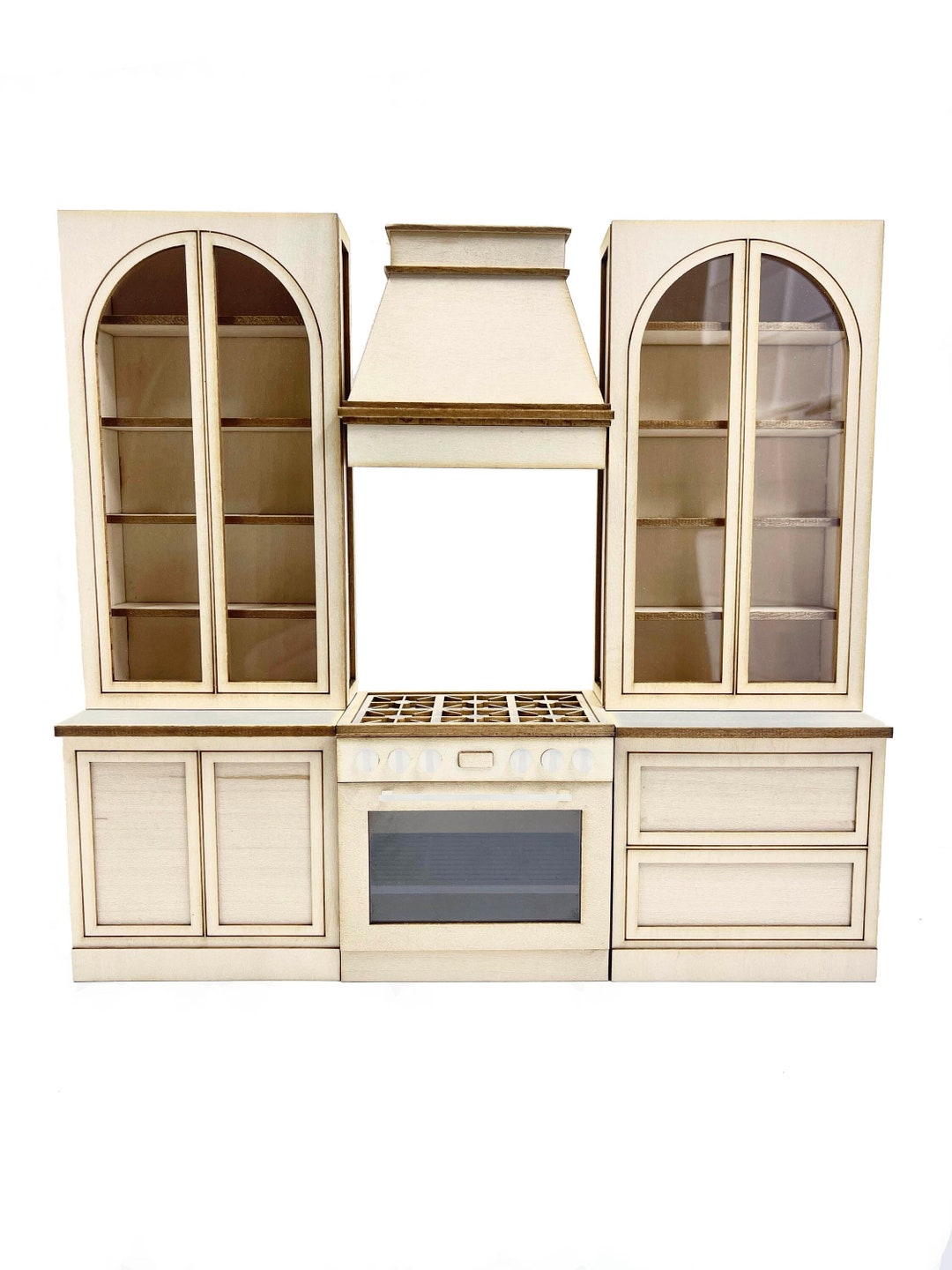 The Cabinet Collection - 3 Inch Upper, Lower, Stove and Range Cabinet ...