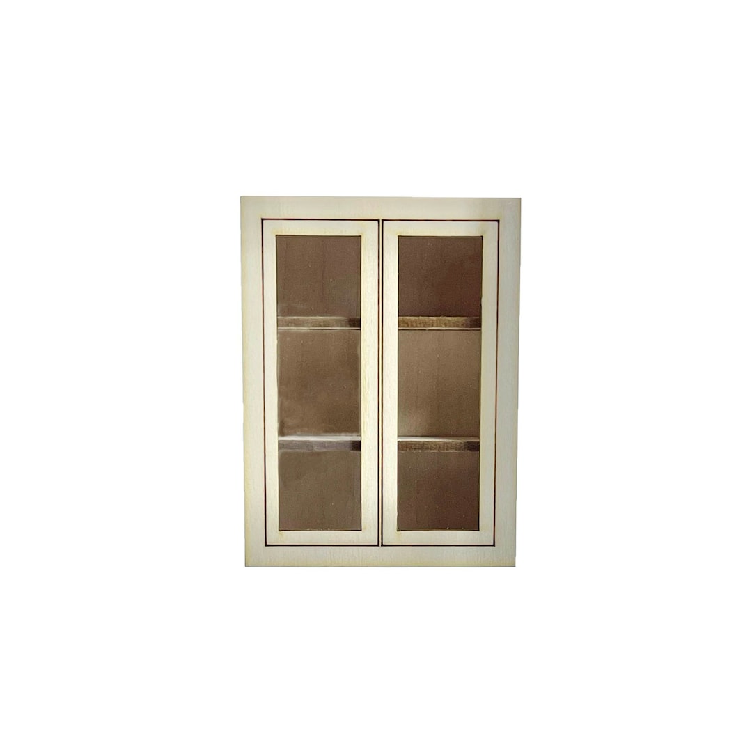 The Cabinet Collection - 2.5 Inch 2 Door Upper Cabinet - Standard - Etsy