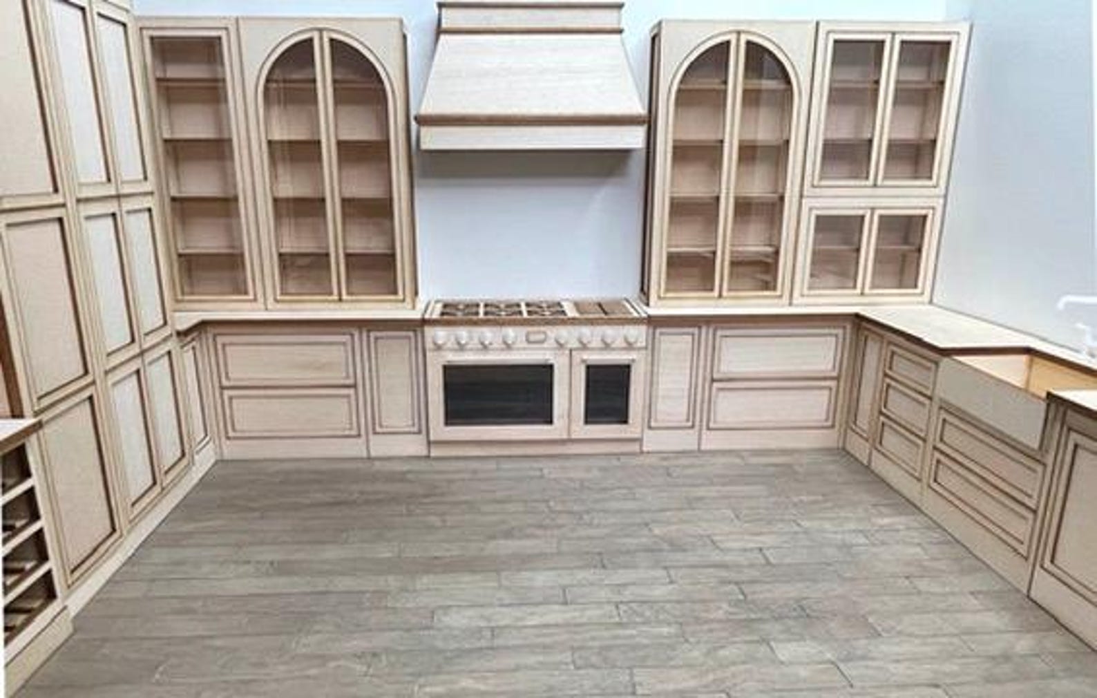 The Cabinet Collection - 3 Inch Upper, Lower, Stove and Range Cabinet ...