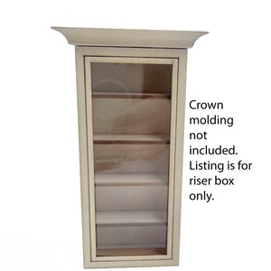 The Cabinet Collection - 3 Inch Riser Box for Crown Molding - Etsy