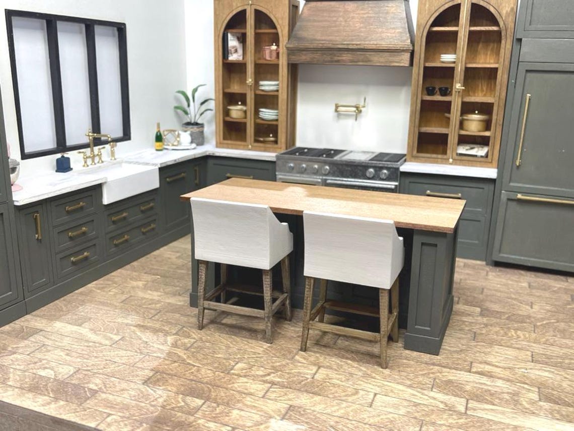 The Cabinet Collection - 3 Inch Upper, Lower, Stove and Range Cabinet ...