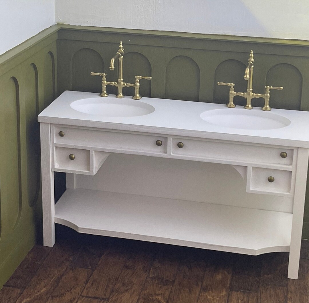 Kat Unassembled/unfinished Kit - Double Wide With Resin Undermount Sink ...