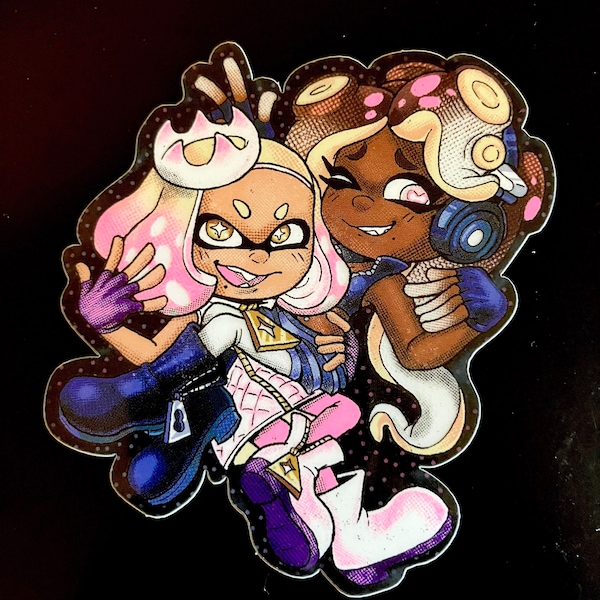 Splatoon Pearl Sticker - Etsy