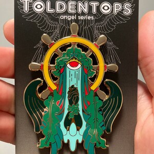 ANGEL SERIES: Drowned Guardian Enamel Pin - Etsy