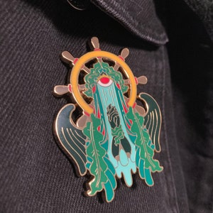 ANGEL SERIES: Drowned Guardian Enamel Pin - Etsy