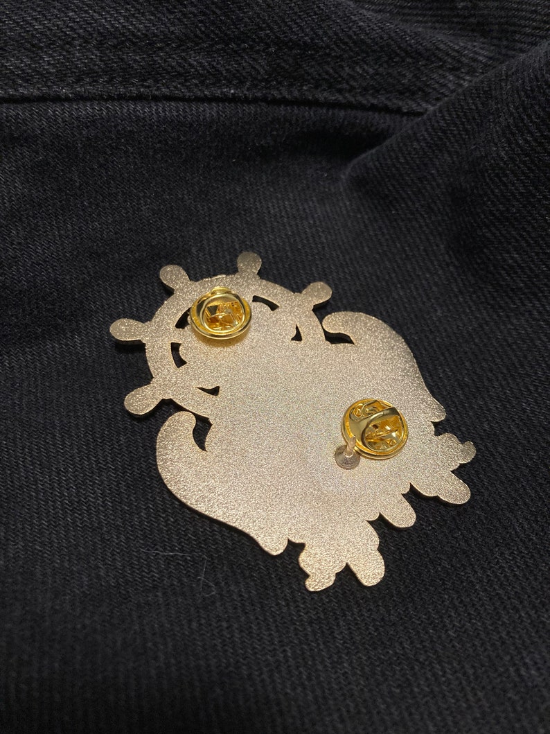 ANGEL SERIES: Drowned Guardian Enamel Pin - Etsy