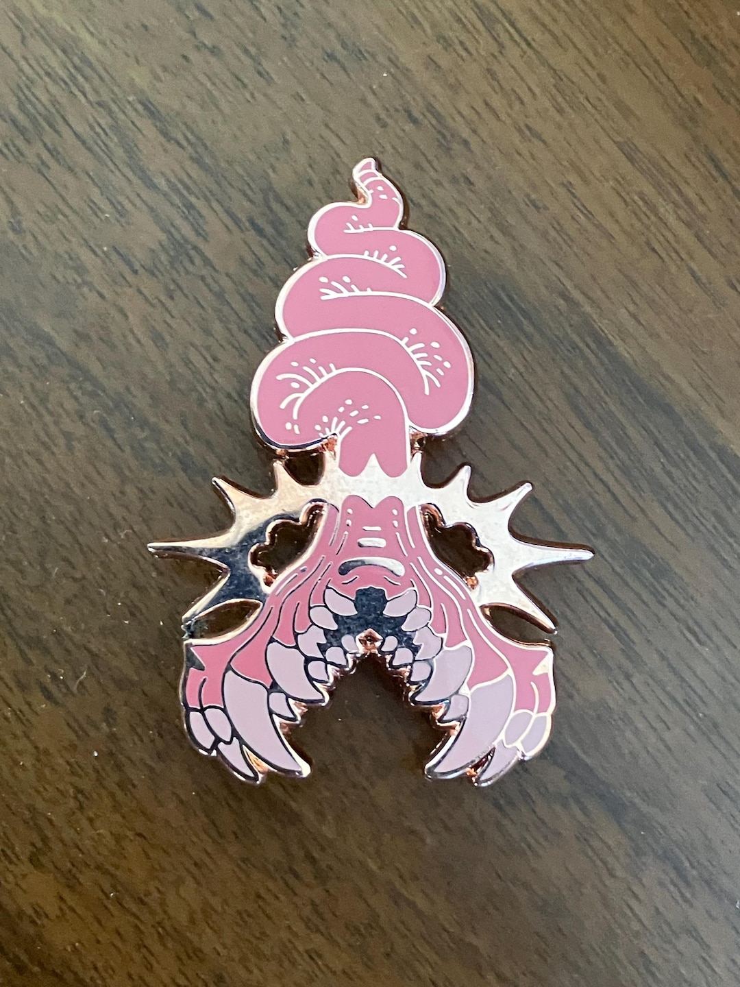 ANGEL SERIES: Teeth Angel Enamel Pin - Etsy