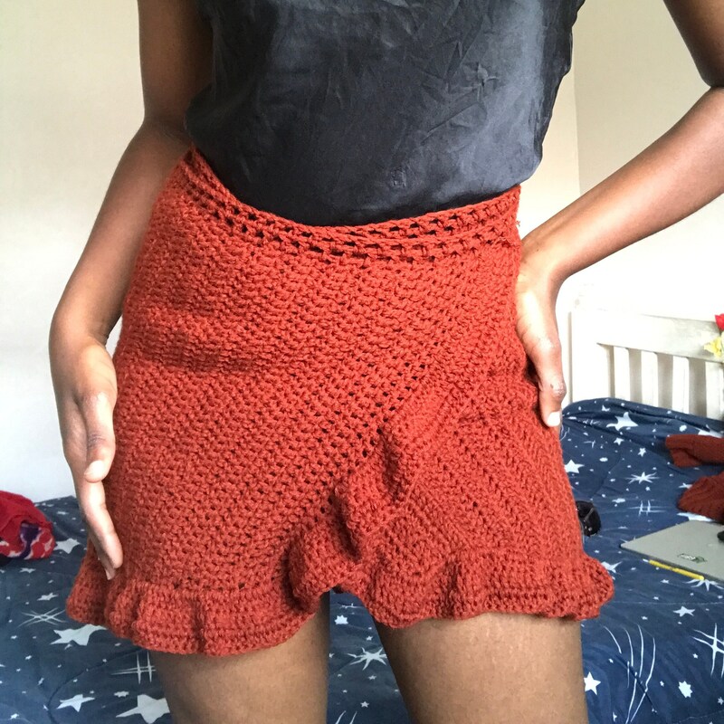 Crocheted Skirt - Etsy