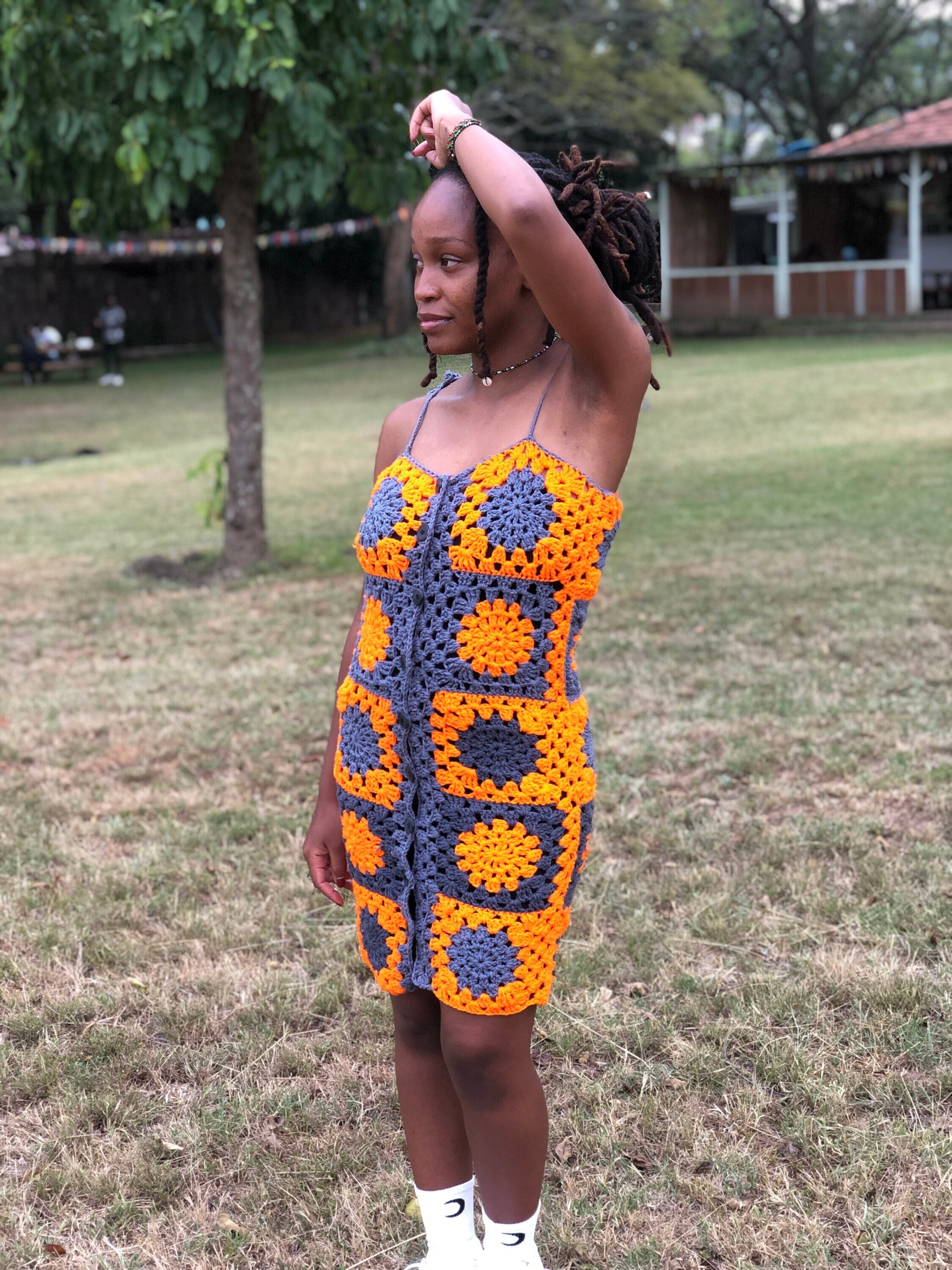 Honeywell Granny Square Dress Pattern, Instant PDF Pattern,crochet ...