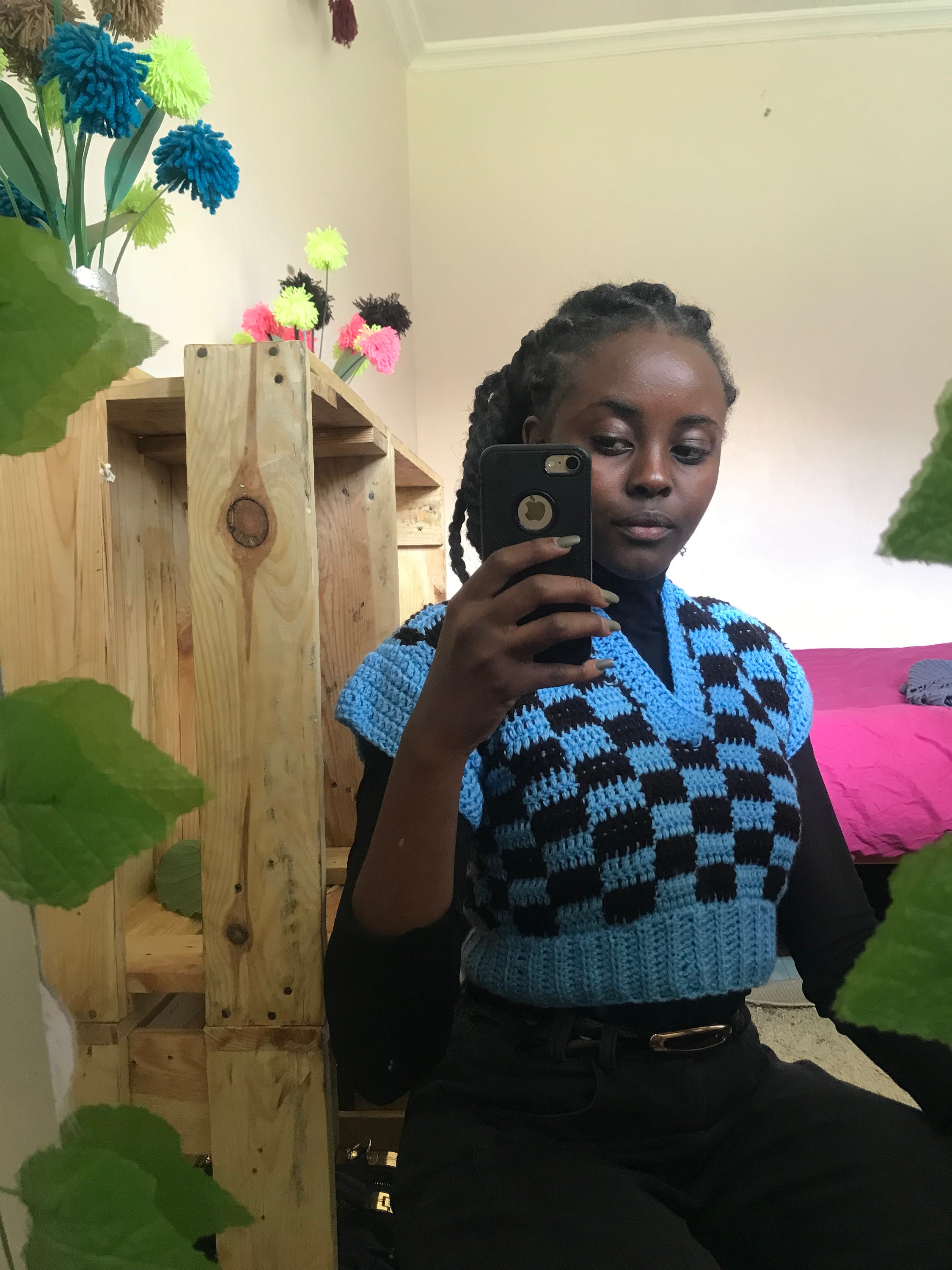 CHECKERBOX CROCHET PATTERN Crochet Checkered Vest Top - Etsy