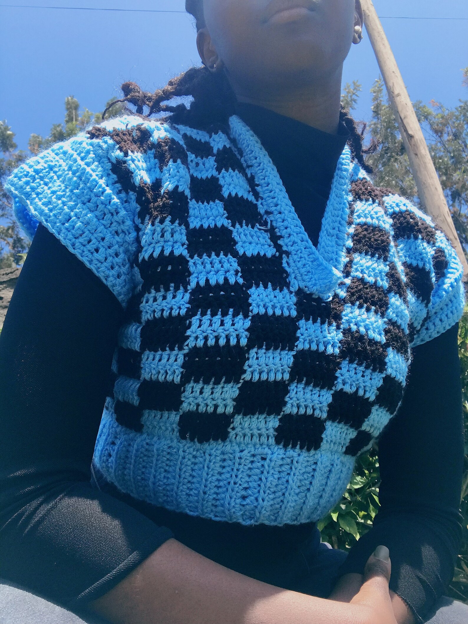 CHECKERBOX CROCHET PATTERN Crochet Checkered Vest Top | Etsy