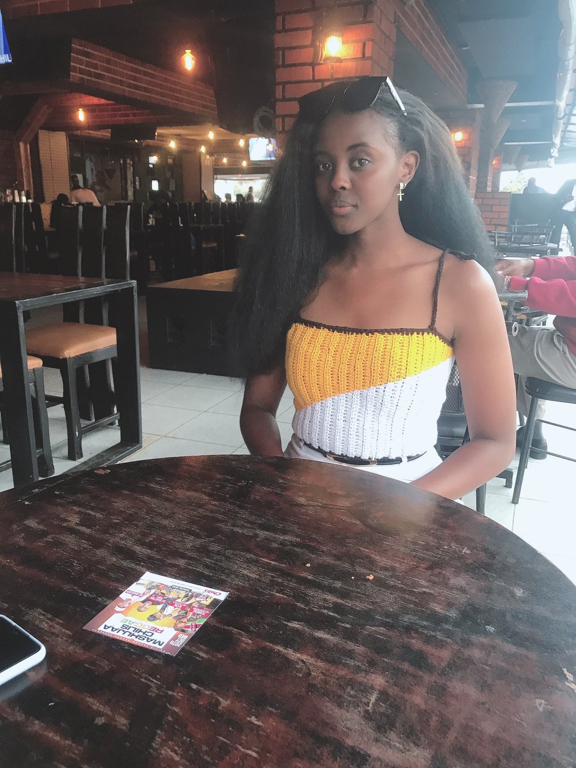 Two Toned Crochet Ribbed Top Crochet Tube Top Crochet | Etsy