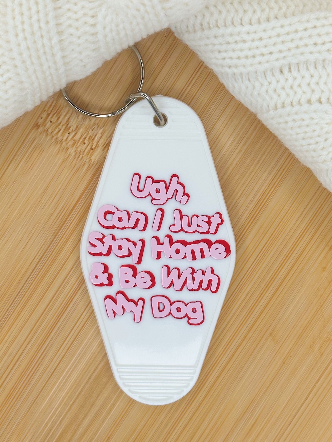 Dog Mom Keychain, Retro Motel Keychain, Gift for Dog Mom, Dog Mom Motel ...