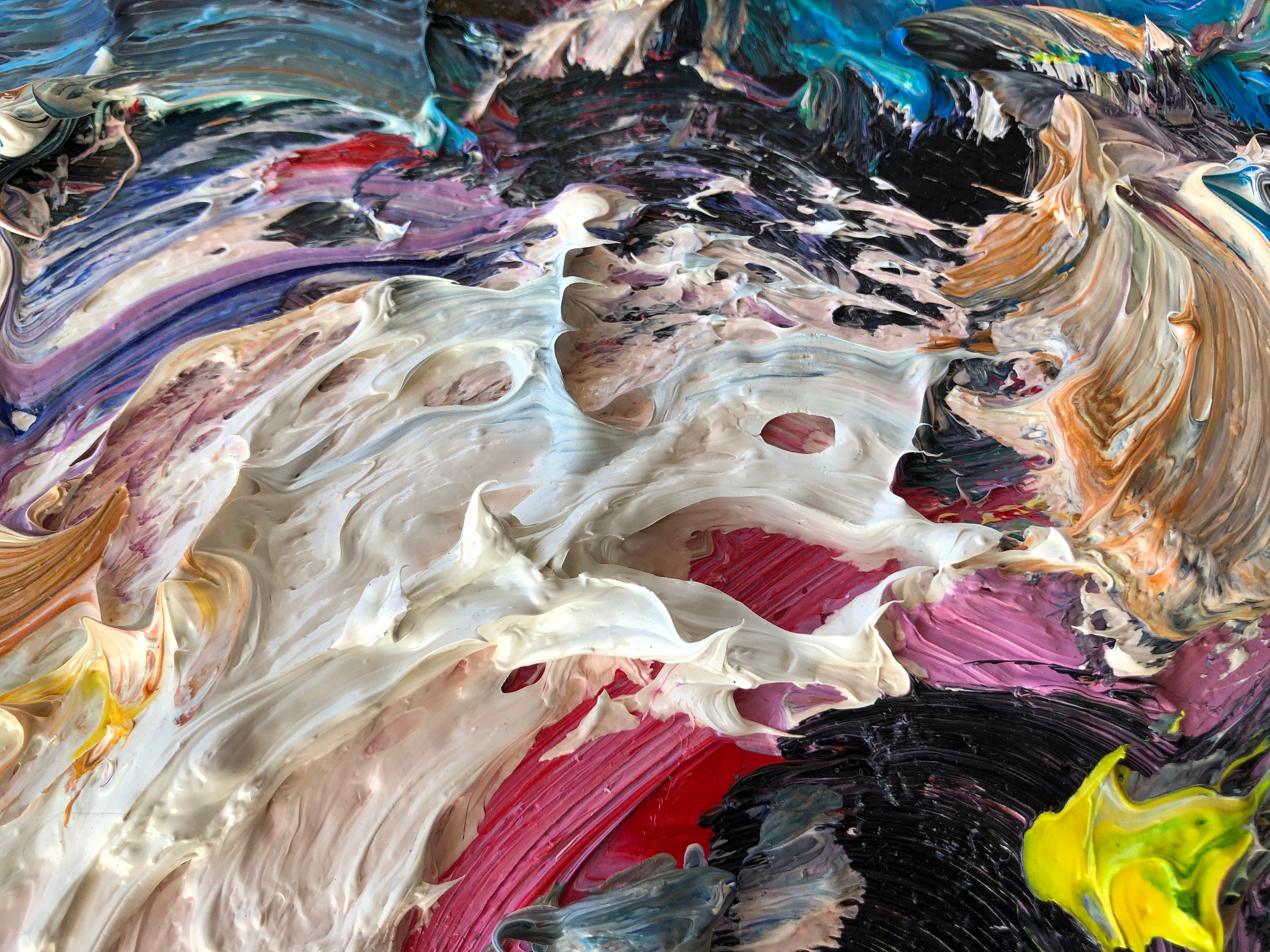 Large Texture PaintingColorful Painting Abstract ArtColorful | Etsy